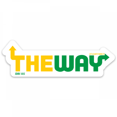 The Way Sticker - Little Light Studios